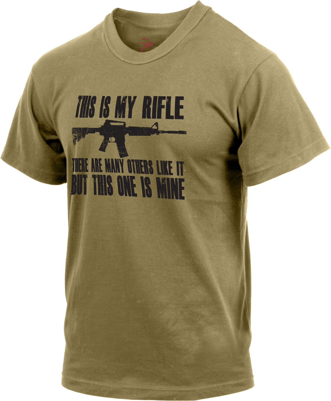 Coyote Brown Marine Corps Rifleman's Creed M4A1 This Is My Rifle USMC T ...