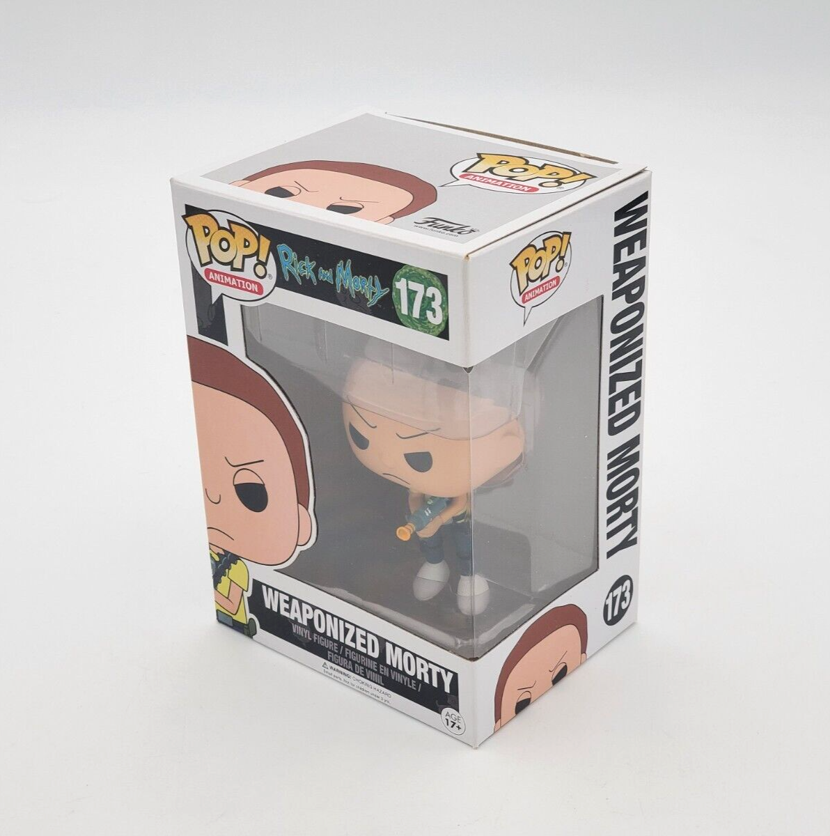Funko Pop! Vinyl: Rick and Morty - Morty Smith (Weaponized) #173 for ...
