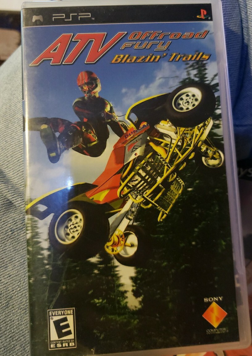 ATV Offroad Fury Blazin' Trails PSP Game TESTED | eBay