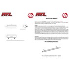 Baja Designs 103003 RTL 30 inch Green LED Rear Tail Light Bar Aluminum ...