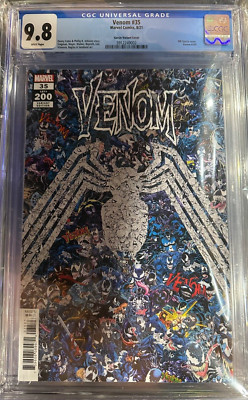 Venom #35 Garcin Variant CGC 9.8 White Pages Venom #200 Legacy # Marvel ...