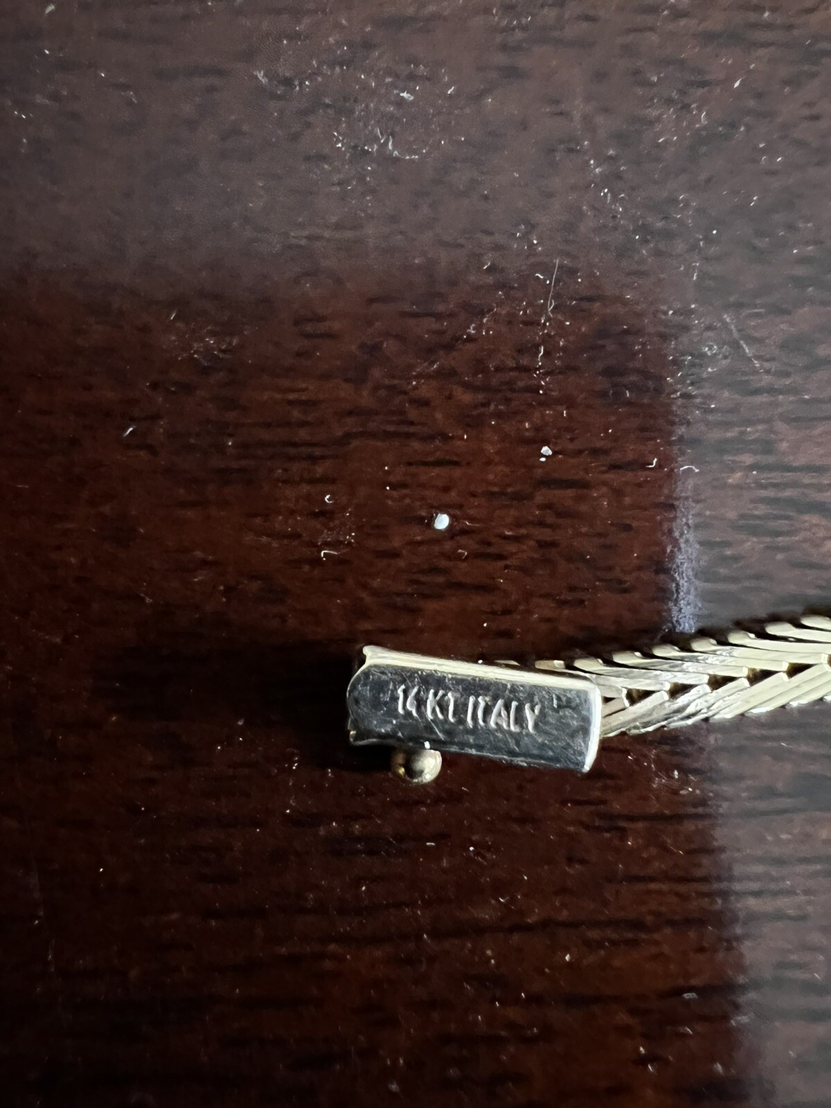 VINTAGE ESTATE 14K TRI GOLD RICCIO NECKLACE, ITALY | eBay