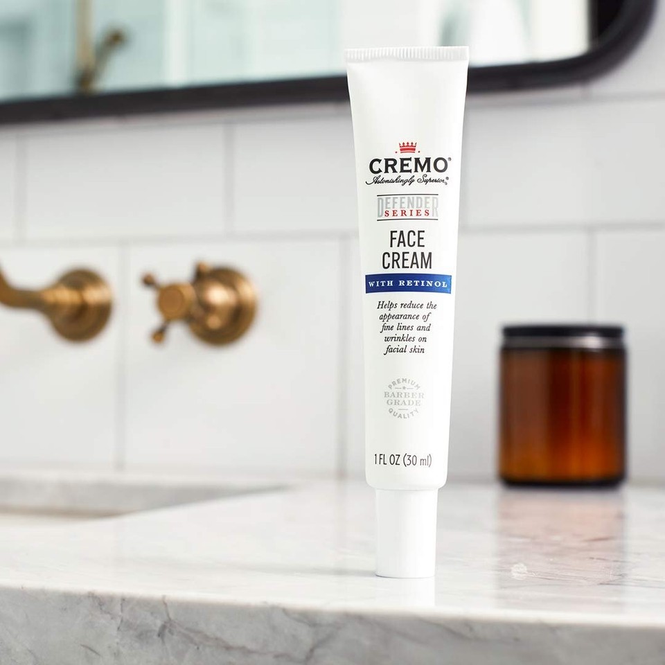 Cremo Face Cream with Retinol, Defender Series, 1 Oz | eBay