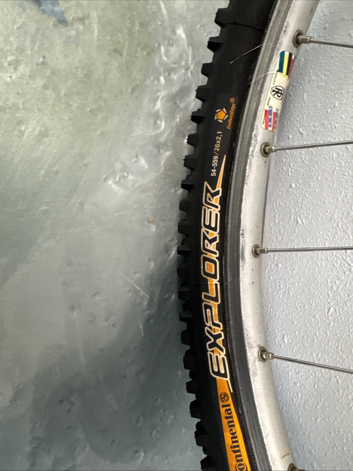 NUKE PROOF Titanium Hub 26” MTB Wheel Set Ti Continental Ritchey ...