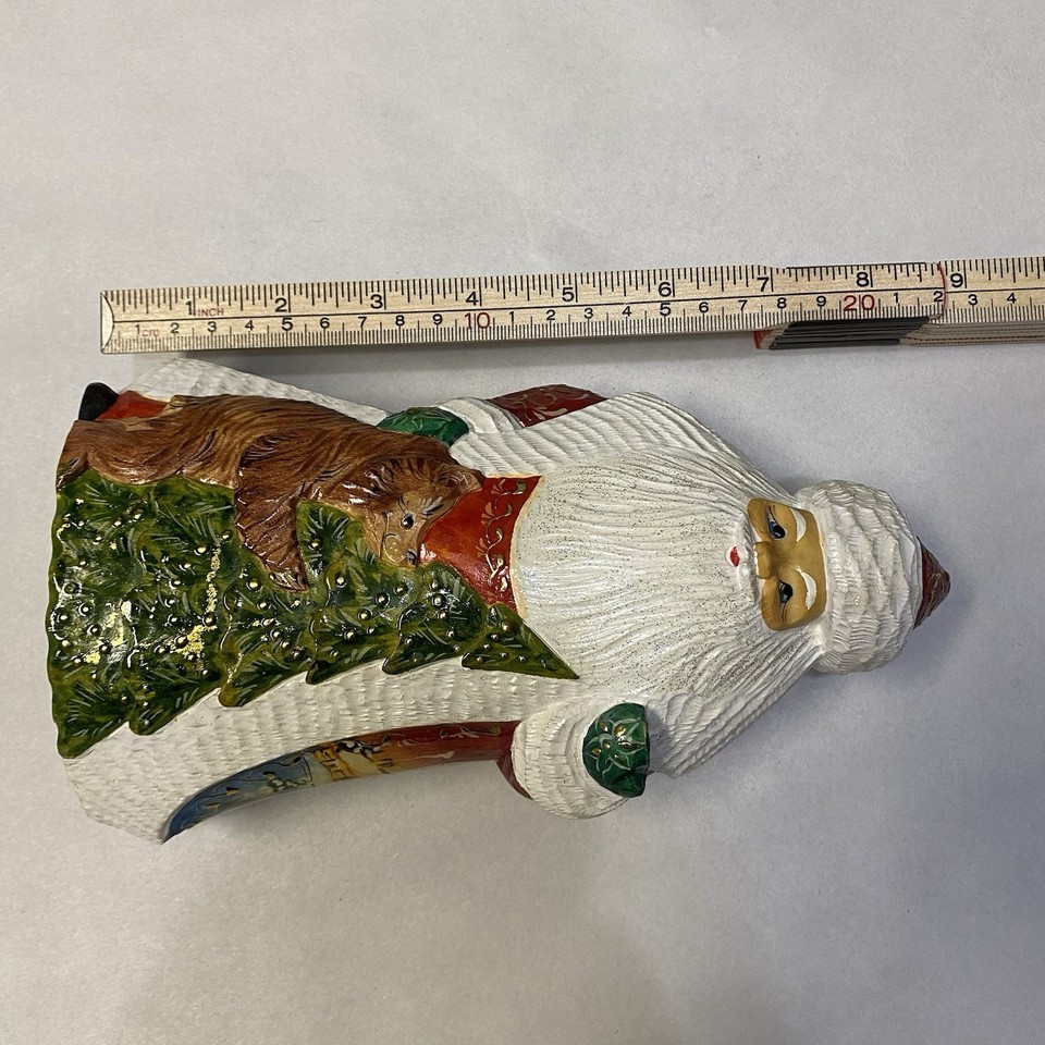 Santa Claus Grandfather Frost Ded Moroz Russian Hand Carved Hand ...