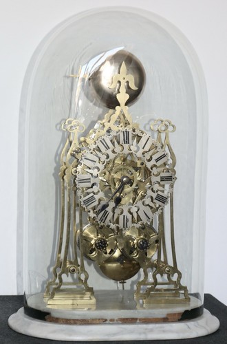 Victorian antique Double fusee skeleton clock 1840 James Edwards of ...