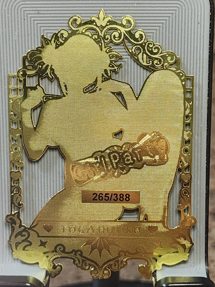 Himiko Toga Numbered 265/388 Metal Card Goddess Story Waifu My Hero ...