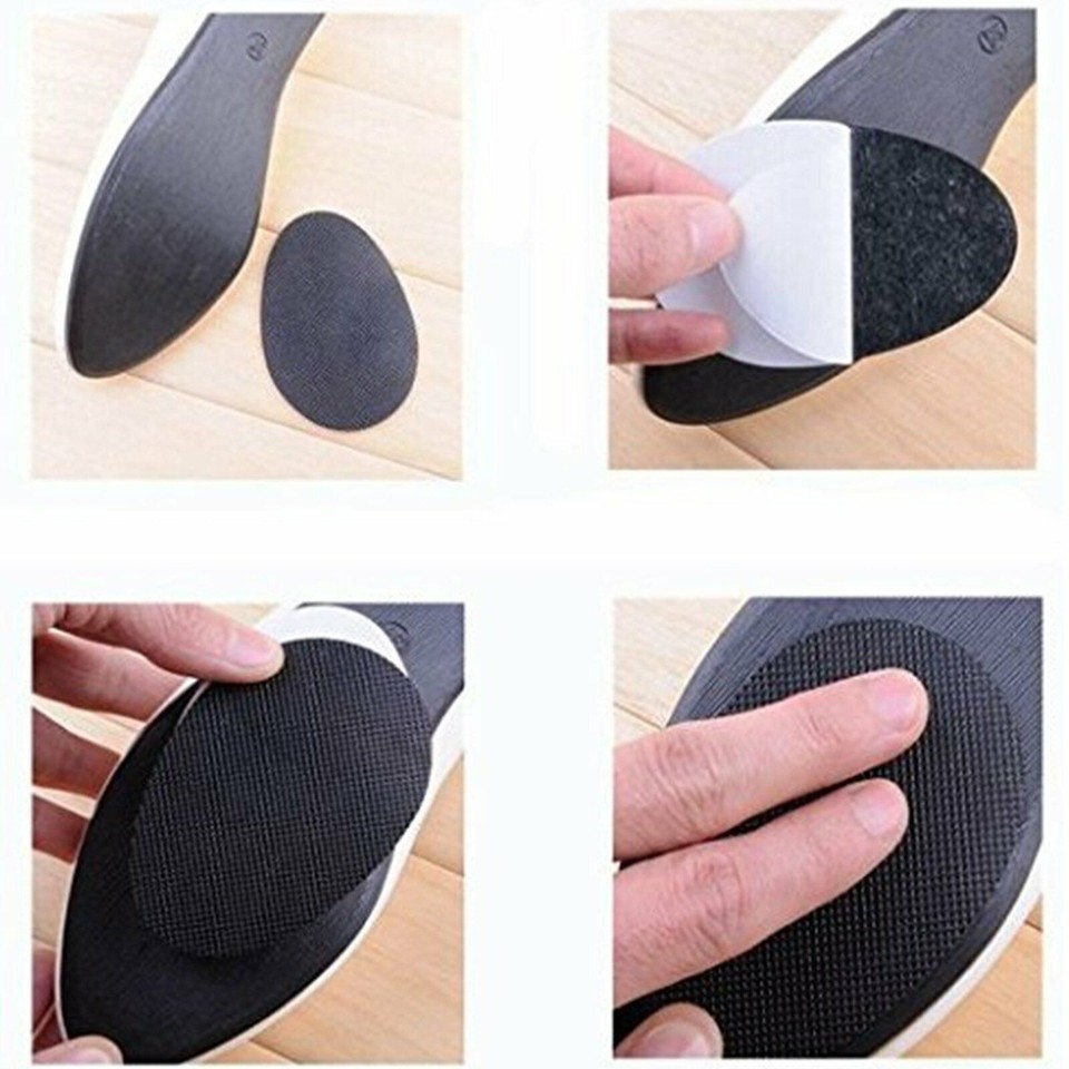2Pc Non Slip Shoe Sole Protector Pads Self Adhesive Anti-Slip Stick on ...