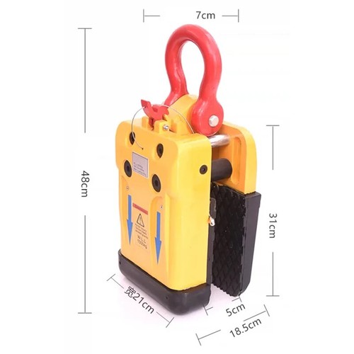 1000kg HT-001 Granite Marble Stone Slab Lifter with Rubber Lined Grip ...