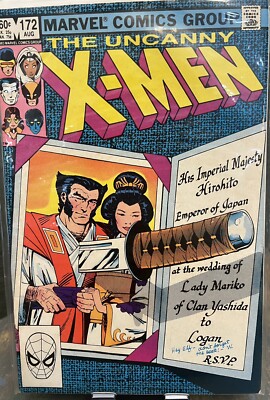 Uncanny X-men #172 FN/VF Alter-Cations! Wolverine Chris Claremont Walt ...
