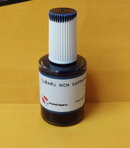For Subaru Paint Code WCH Sapphire Blue Touch Up Paint +Free Fine Tip ...