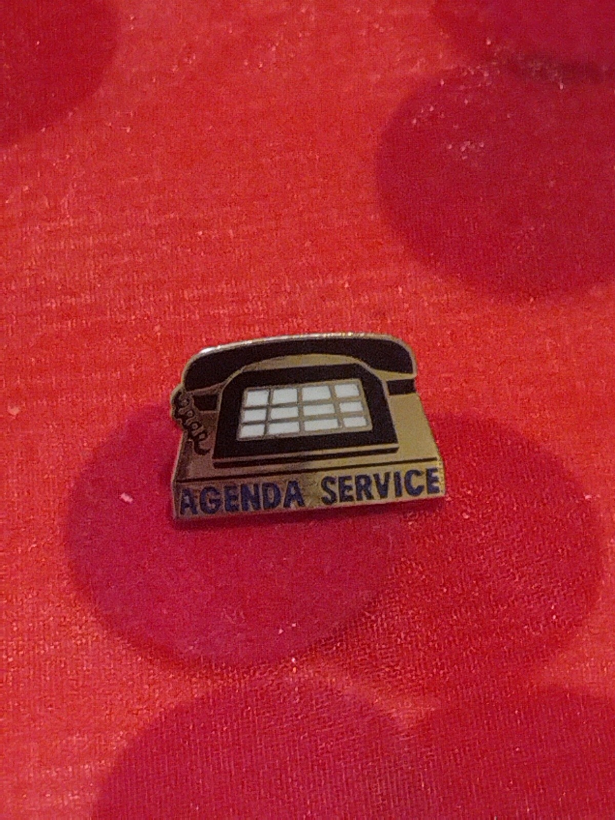 PINS PIN'S LAPEL PIN BADGE COLLECTION VINTAGE LOGO TELEPHONE AGENDA ...