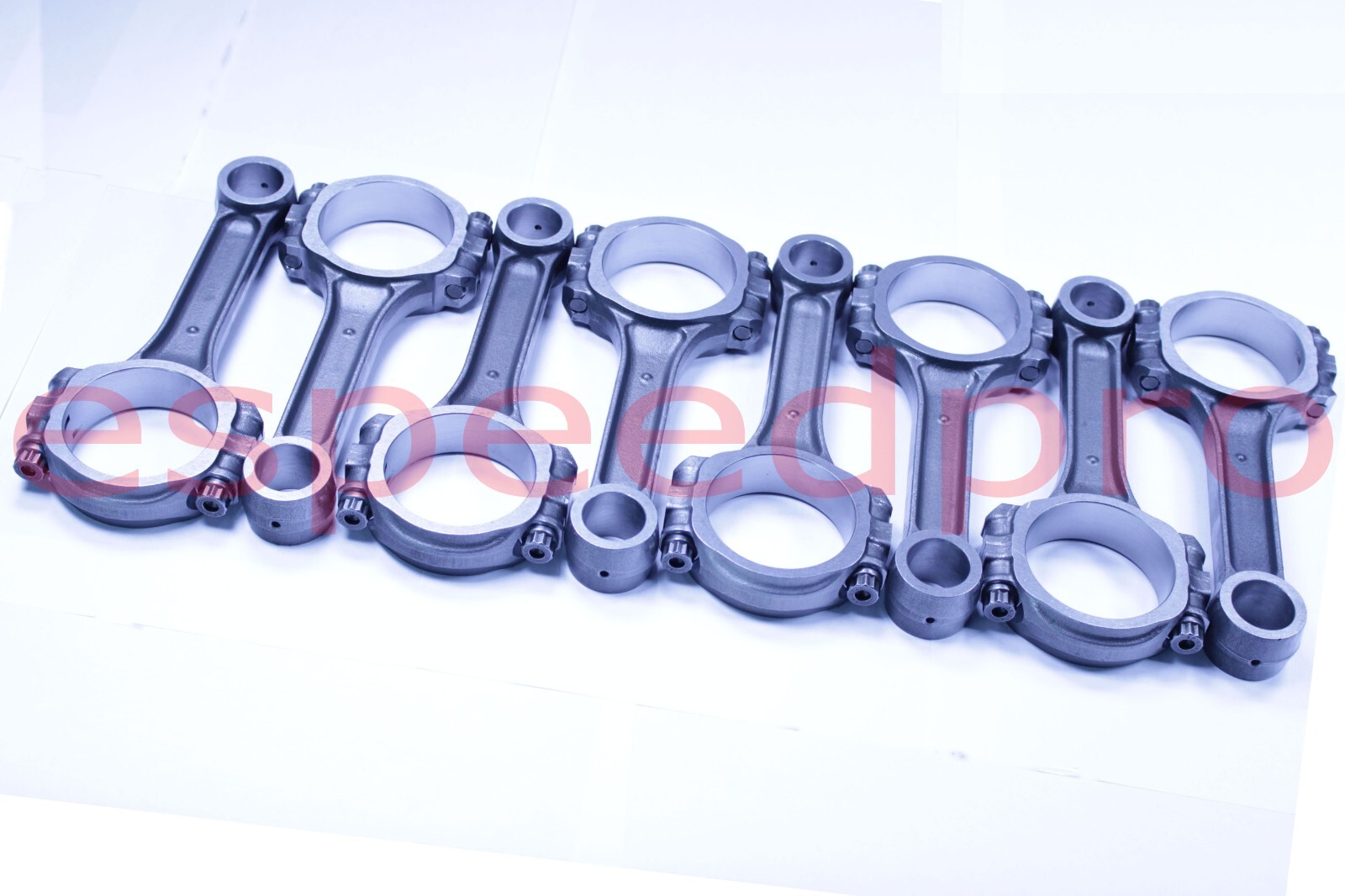 For Chevy SBC 350 5140 Steel I-Beam 5.7" Connecting Rods Press Pin Set ...