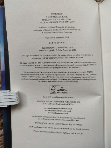 Teardrop Book 1 - Lauren Kate - Top Zustand 👍 | eBay.de