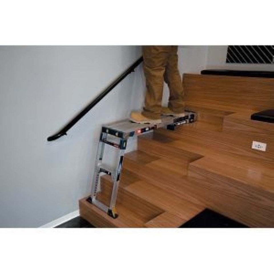 Werner Folding Adjustable Pro Work Platform Hop Up Aluminium 0.51M - 0 ...