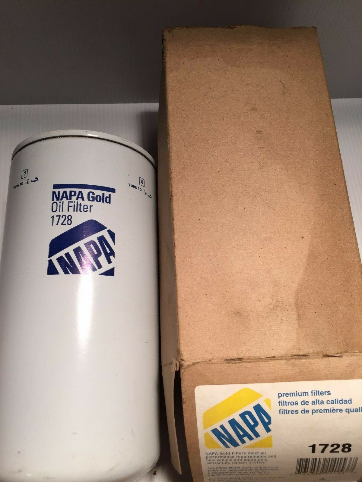 NAPA 1728 - Cross reference fuel filters