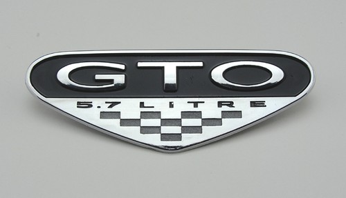2004 Pontiac GTO 5.7L Fender Emblem Badge Reproduction CHROME 04-06 5.7 ...