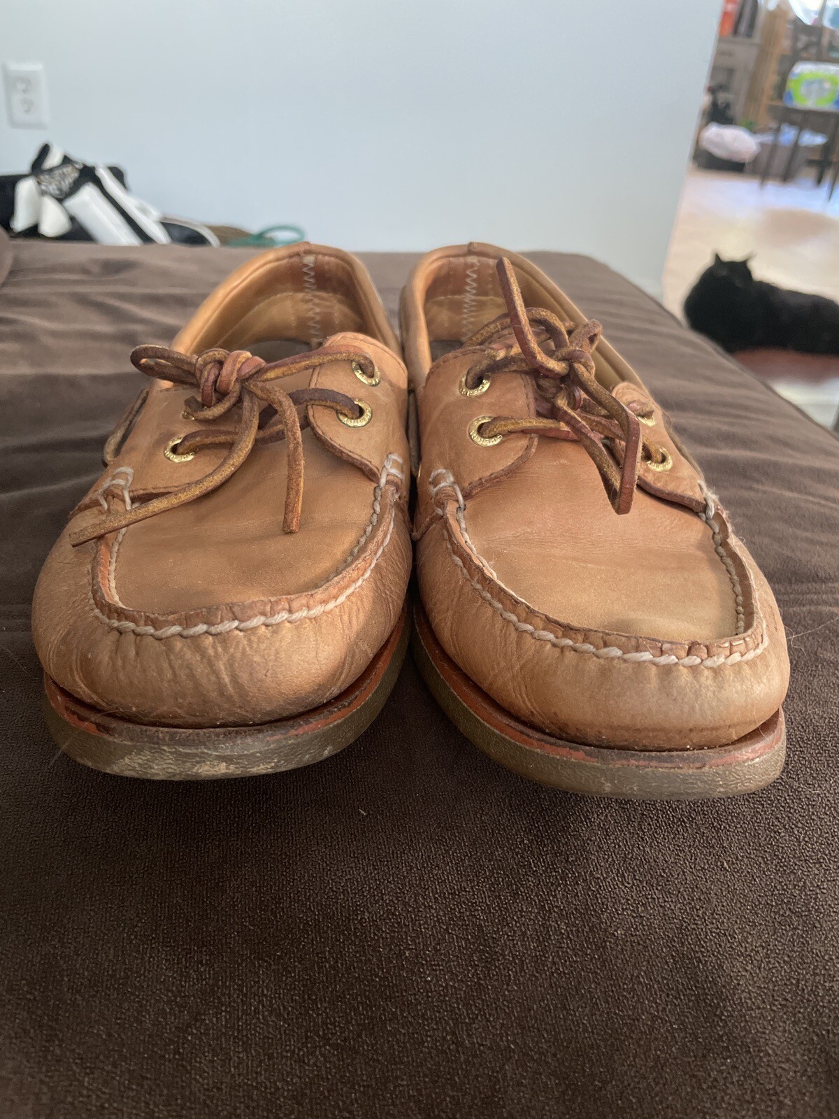 Sperry Gold Cup Gold A/O 2-Eye Sahara Boat Shoe Size … - Gem