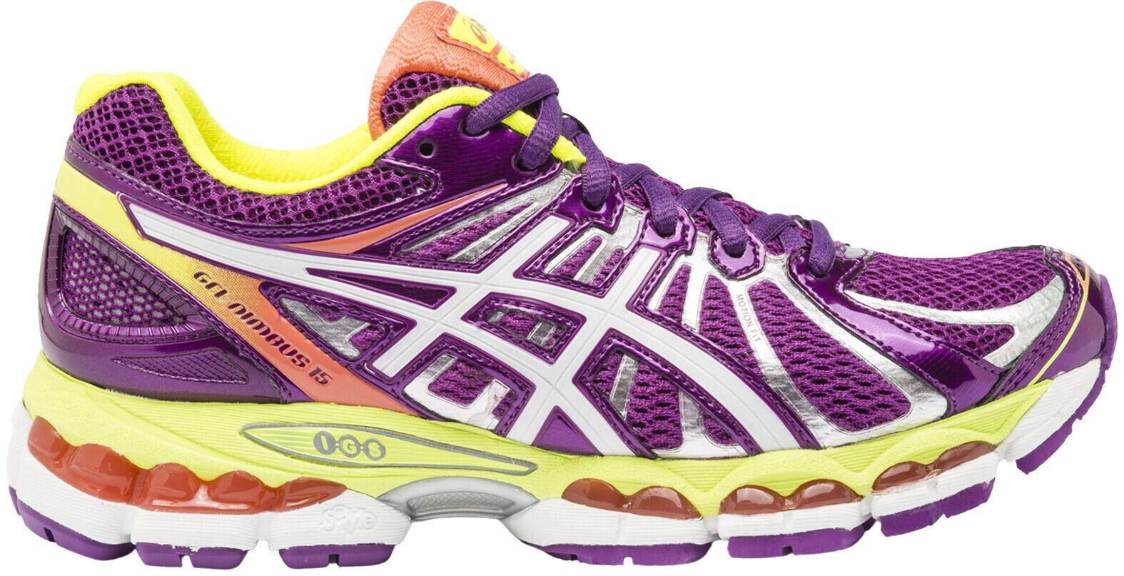 Size 8 - Asics Gel Nimbus 15 Wine Flash Yellow W for sale online | eBay