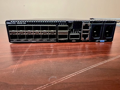 Dell EMC S5212F-ON 12P SFP28 3P QSFP28 PSU-I/O Perpetual OS10 ...