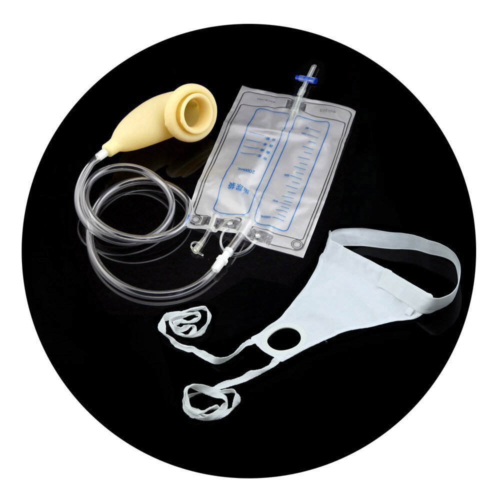 Old Man Urine Urinary Latex Men and Women Urinary Reusable Pee Pouch | eBay