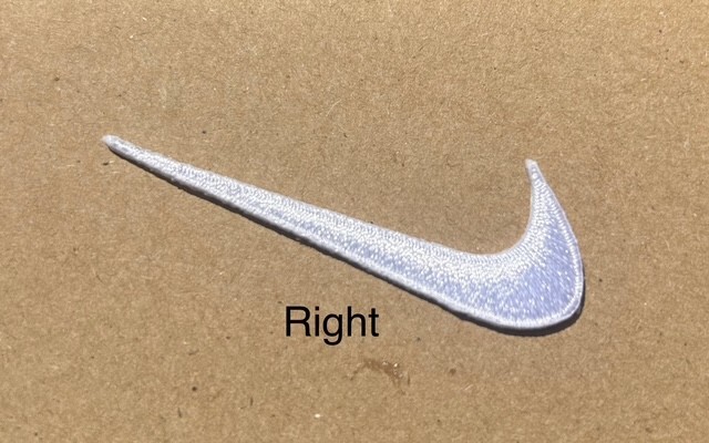 SWOOSH 2.5" Embroidered Iron On Patch. Multiple Variations | eBay
