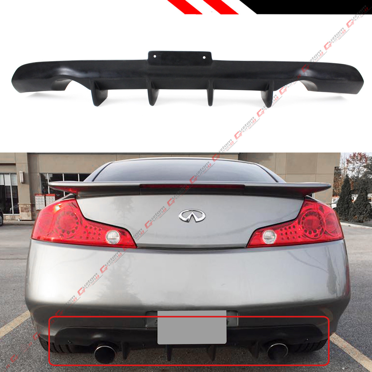 Infiniti G35 Rear Diffuser