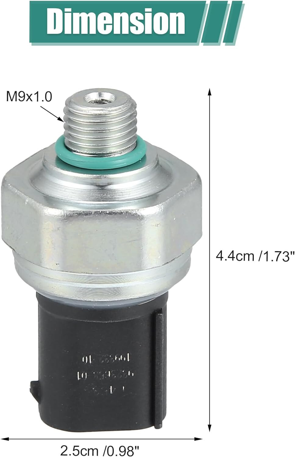 A/C Pressure Sensor Switch For BMW E38 E39 E46 E53 E60 E64 E66 E90 E93 ...