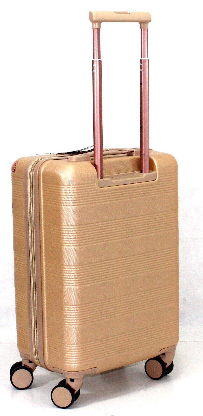 Hard Shell Carry On Cabin Bag 4 Wheel Suitcase Lightweight Hand Luggage ...