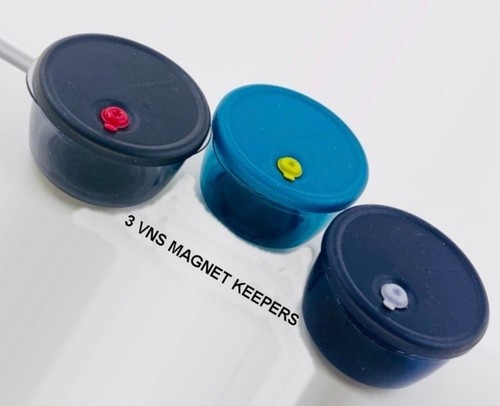 Tupperware 3pc NEW MINI MICRO VNS MAGNETS GADGET KEEPERS | eBay