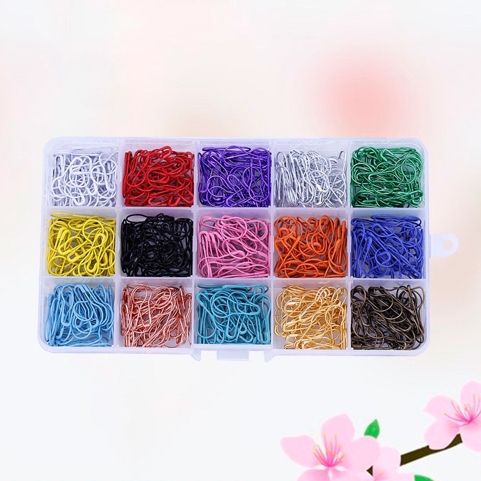 3 Pieces Bulb Stitch Markers Assorted Color Safety Pin Cute Crochet ...