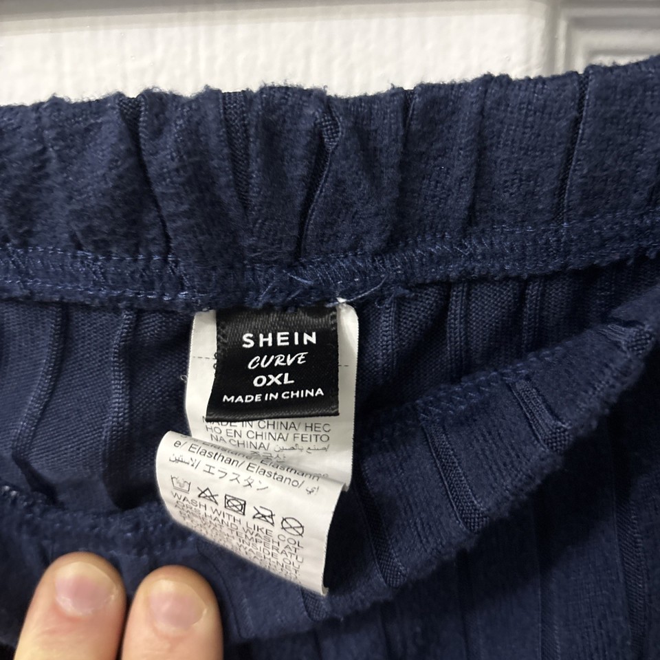 Ladies Leggings Shein Curve Range Size XL Extra Large VGC Navy | eBay UK