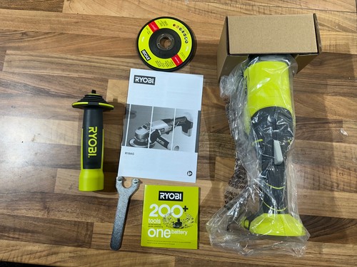 Ryobi R18AG-0 One Plus Cordless 18V ANGLE GRINDER (BODY ONLY) Brand new ...