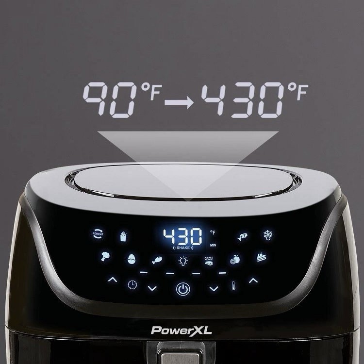 Air Fryer - Power XL Vortex Pro 8qt Touch LED Panel With 10 Presets ...
