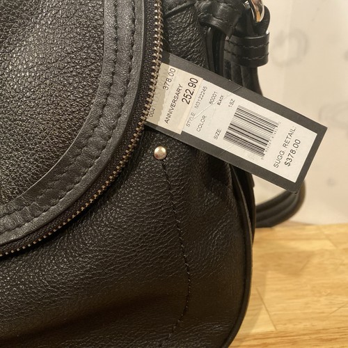 Marc By Marc Jacobs NWT Black Leather Crossbody Bag | Silver Hardware ...