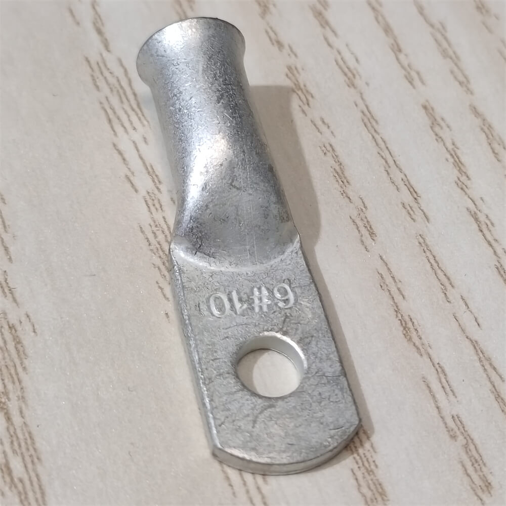 6 AWG Gauge Cable Lugs Ring Terminals Battery Wire Connectors Pure ...