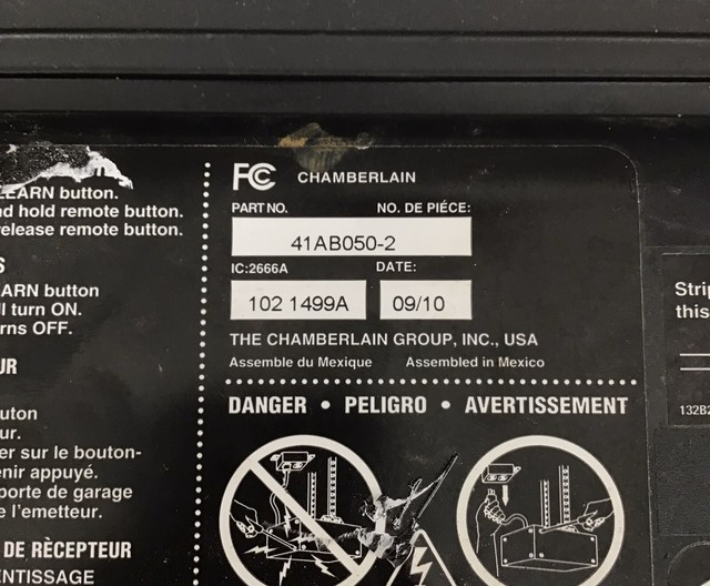 HD600D 14LG626B 14GSA626B 14PC626C Chamberlain Garage Door Logic Board ...