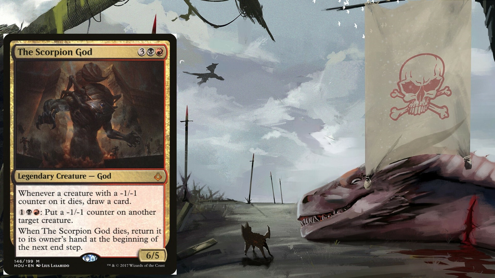 The Scorpion God RAKDOS Control Commander Deck - EDH MTG *Ready-to-Play ...