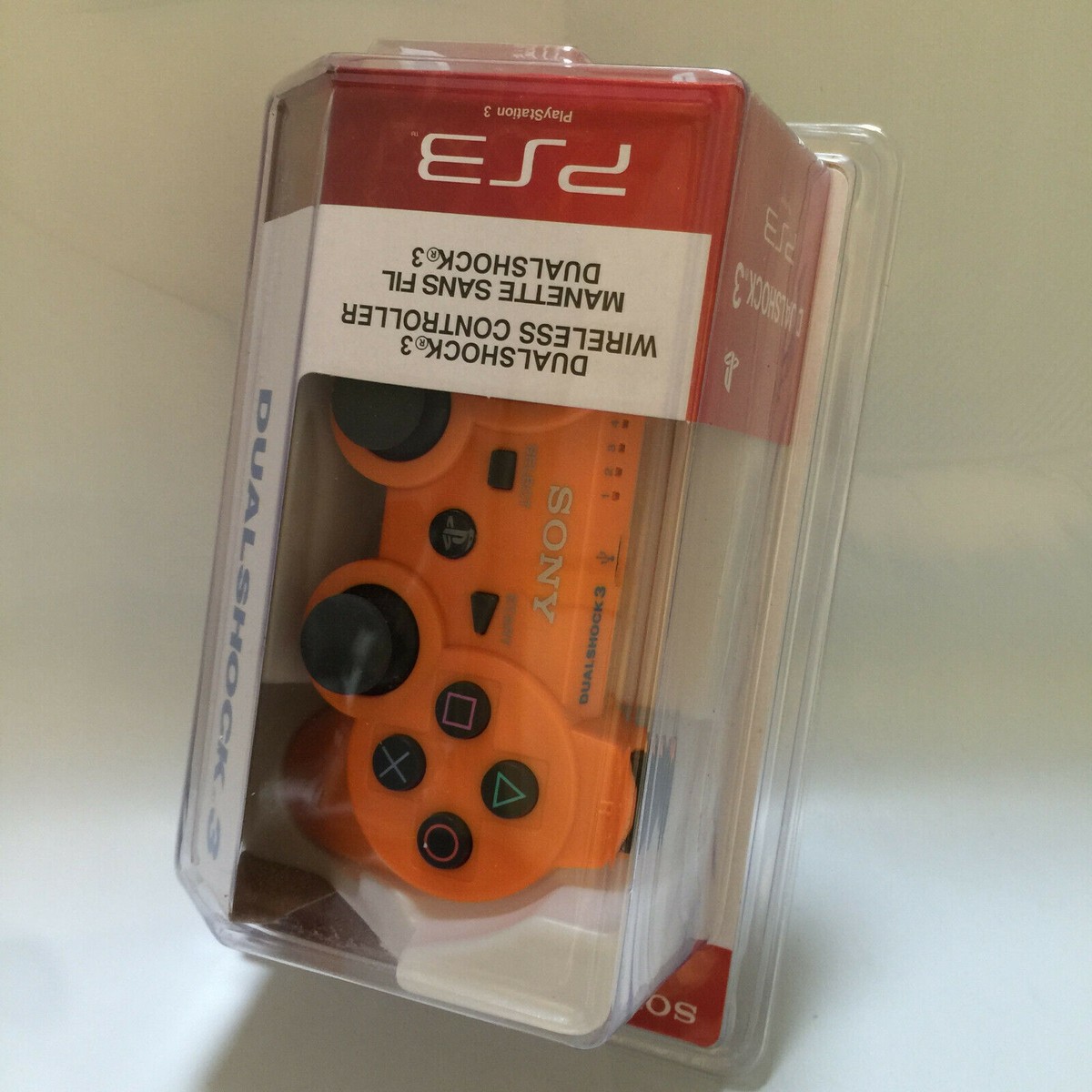 Orange Playstation 3 Controller