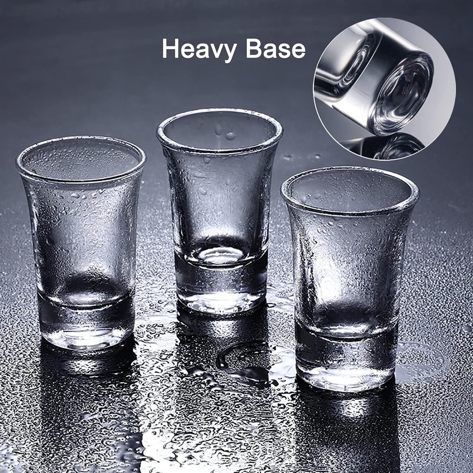 40 Pack Shot Glass Bulk Set with Heavy Base 1.5 Ounce Shot Glasses | eBay