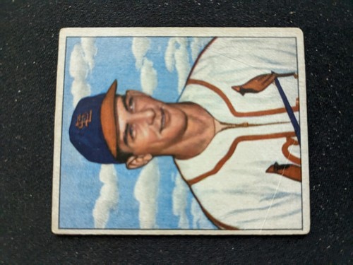 1950 Bowman Baseball Card # 125 Del Rice - St. Louis Cardinals RC (VG ...