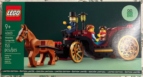 Lego Winter/Christmas Carriage Ride (40603) New Limited Festival Mint ...