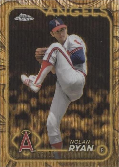2024 Topps Gilded Collection - Nolan Ryan #32 Gold Wave Refractor /75 for sale online | eBay