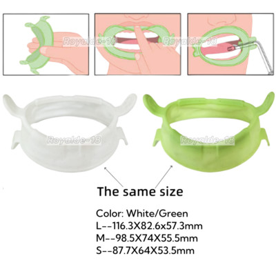 5~200ps Dental Opener Optragate Lip Cheek Retractor Mouth Saliva Tube ...