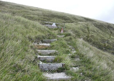 Photo 6x4 South West Coast Path, Bindon Hill Lulworth Camp Stone steps ...