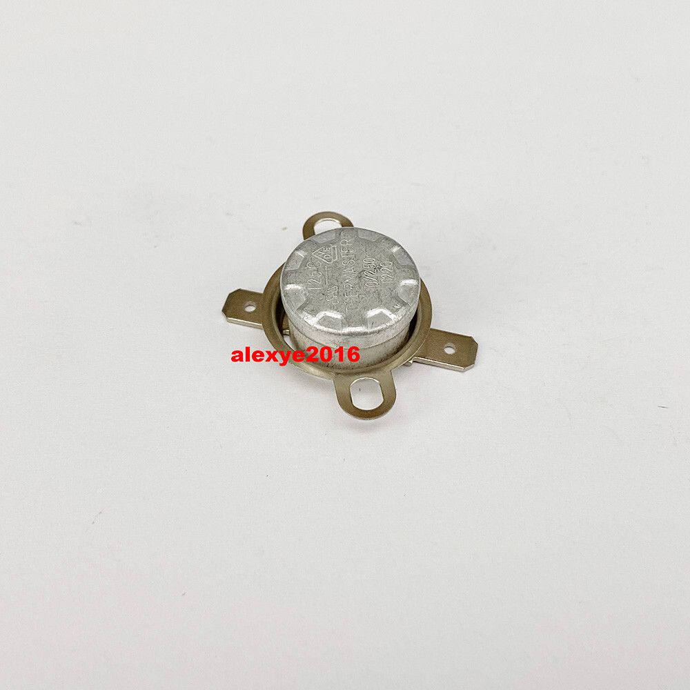 THERMASTER 125°C Thermo Fuse Thermistor Switch 125 Degrees 10A/250V AC ...
