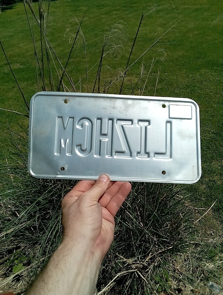 Vintage Y2K Auto Car License Plate - Pennsylvania Personalized Plate ...