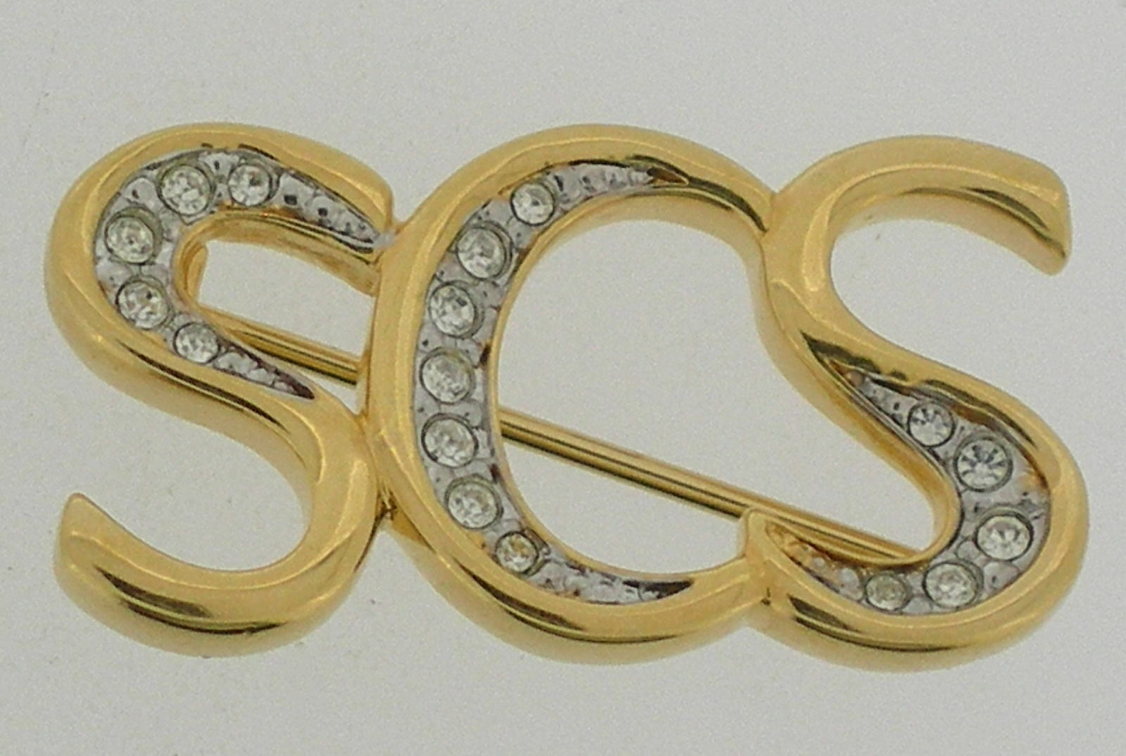 Swarovski Crystal Society “SCS” Monogram Pin | eBay