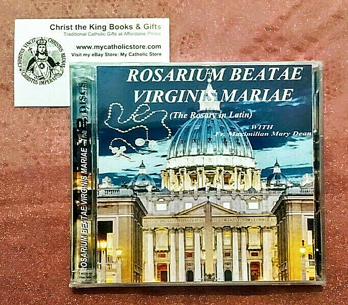 Rosarium Beatae Virginis Mariae (The Rosary in Latin) by Fr Maximilian ...