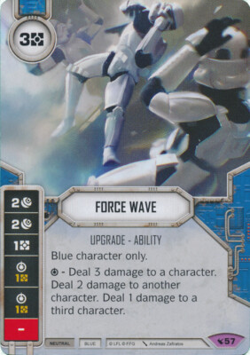 Star Wars Destiny: Force Wave [Mint/NM] Legacies SW Fantasy Flight ...